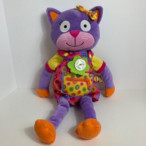 Alex | Toys | Alex Little Hands Learn To Dress Kitty Plush 2 | Poshmark